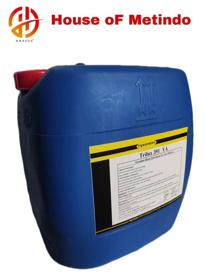 Chromating Black Trivalent / Chromate / EPUNION TRILUX 391 YB - PT ...